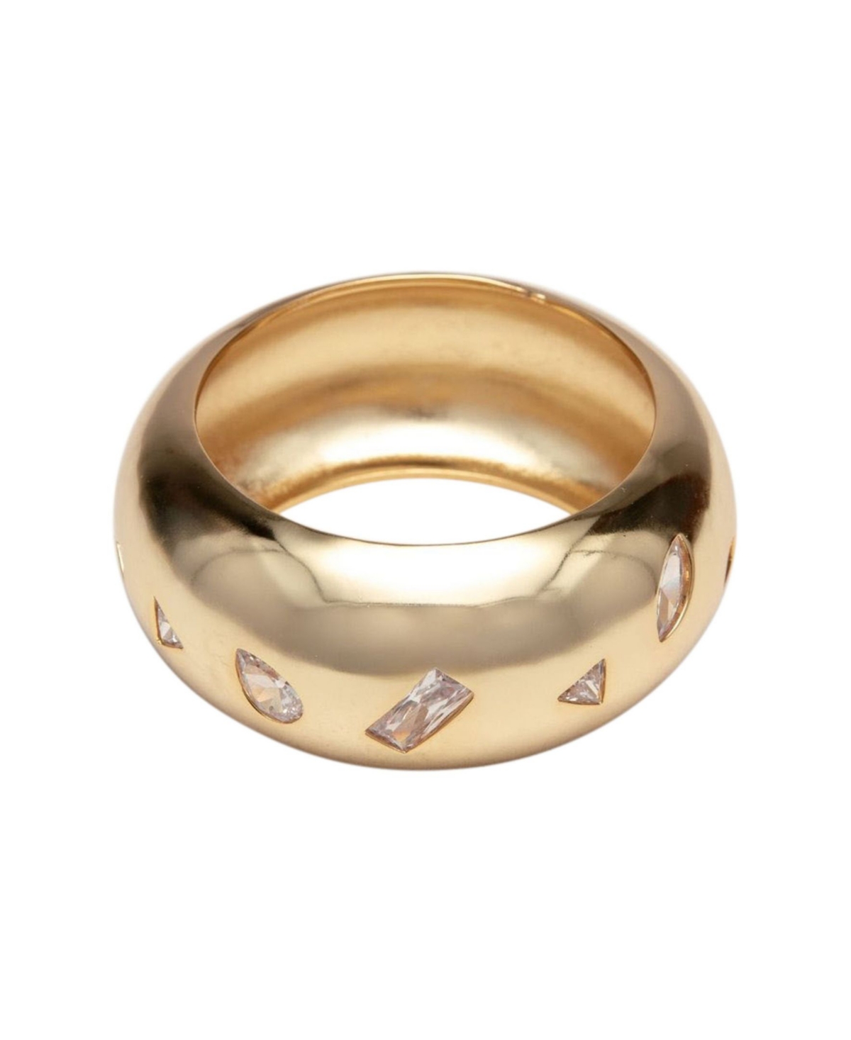 Click here for St. Moran 14k Gold Henri Bangle Bracelet - Gold prices