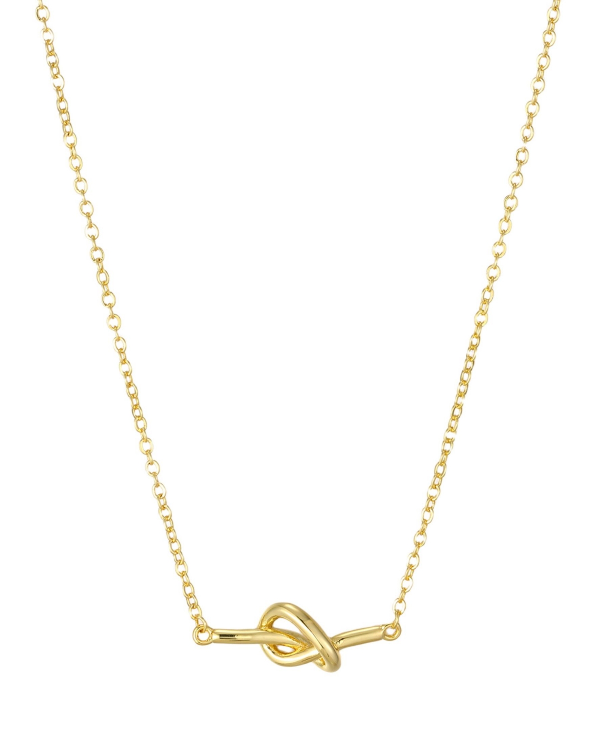 Click here for St. Moran Gold Knotted Bar Gloria Necklace - Gold prices