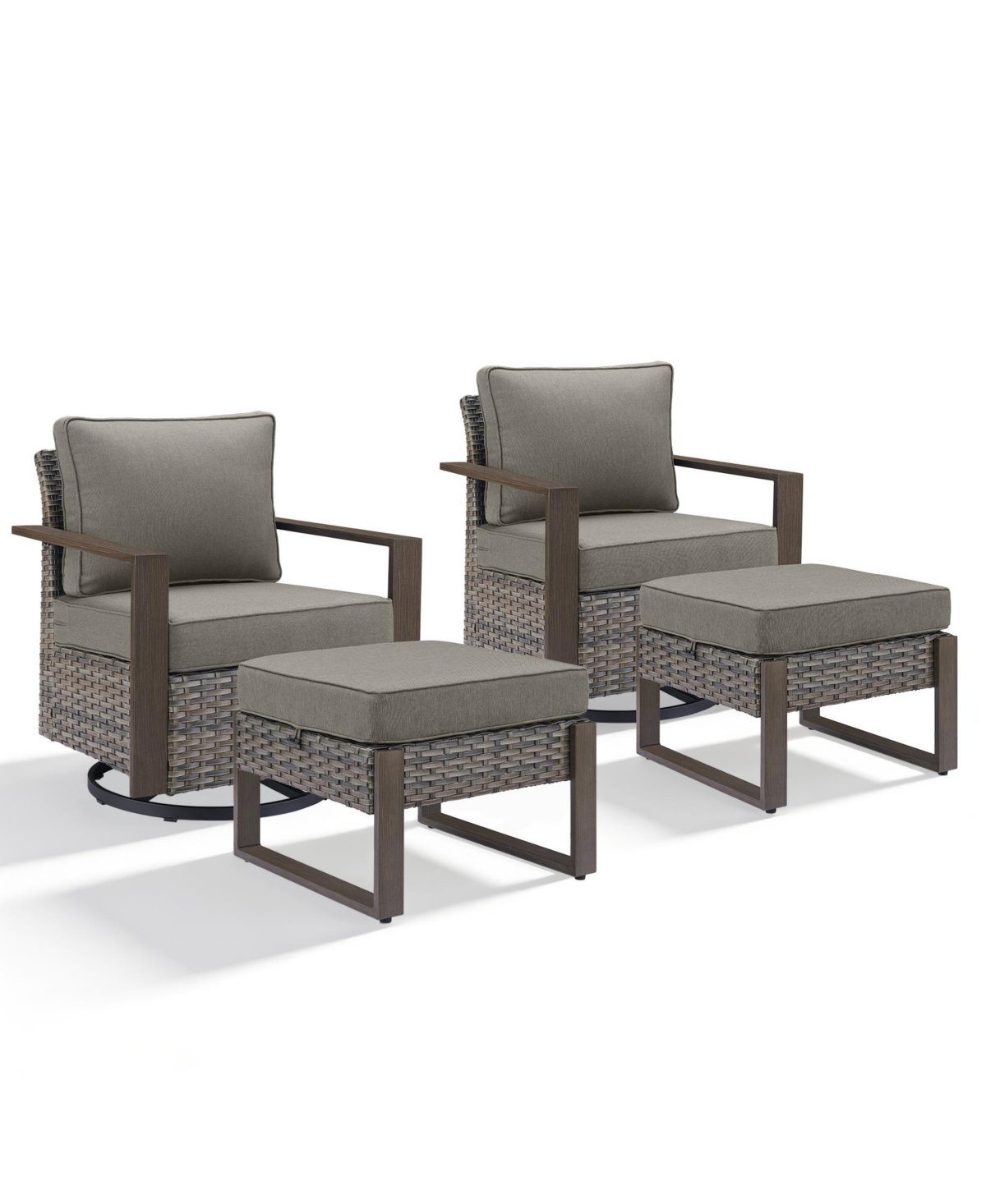 Click here for Pocassy 4 Pieces Patio Furniture Sets  Wicker Pati... prices