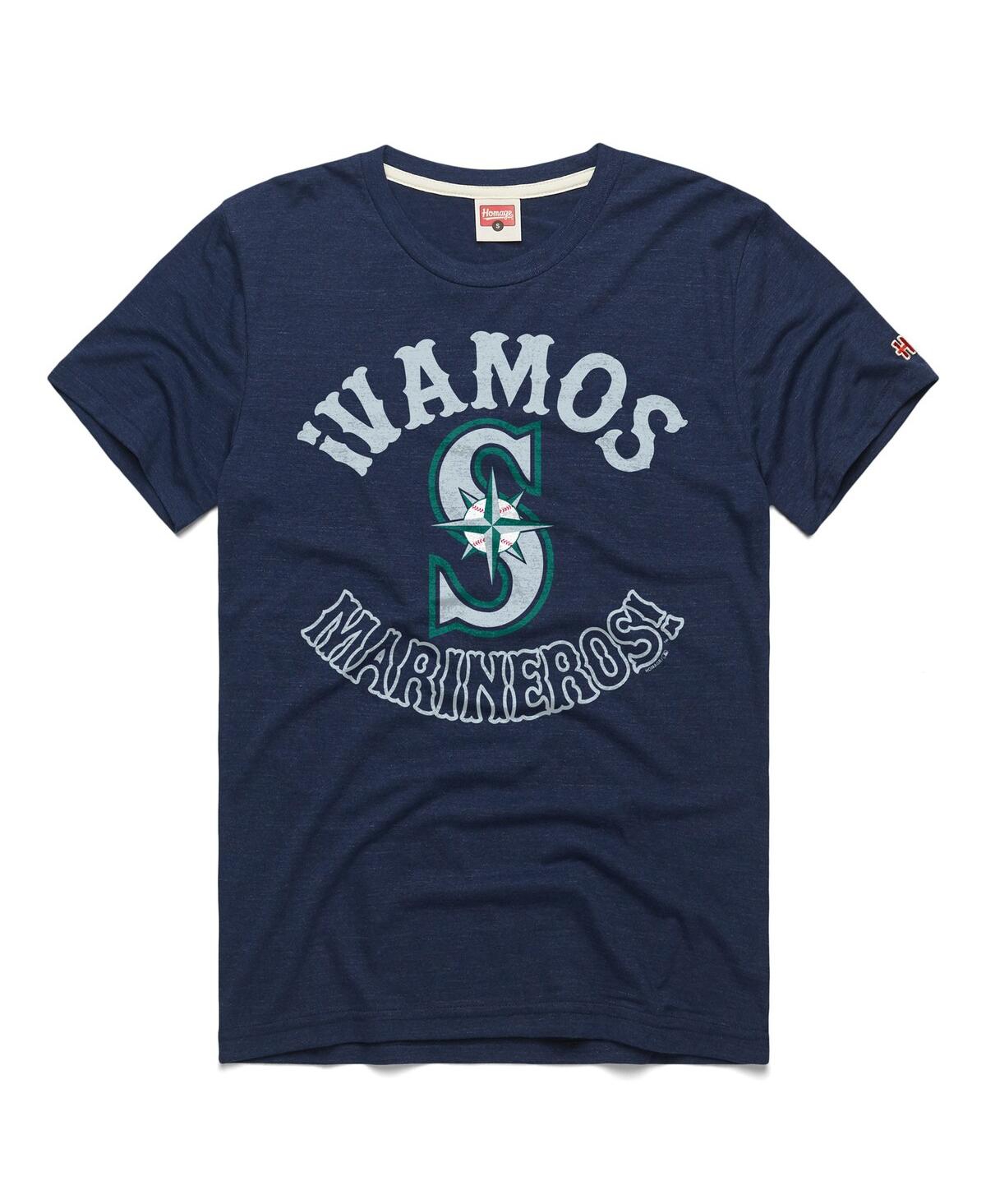 Click here for Homage Mens Navy Seattle Mariners Vamos Tri-Blend... prices