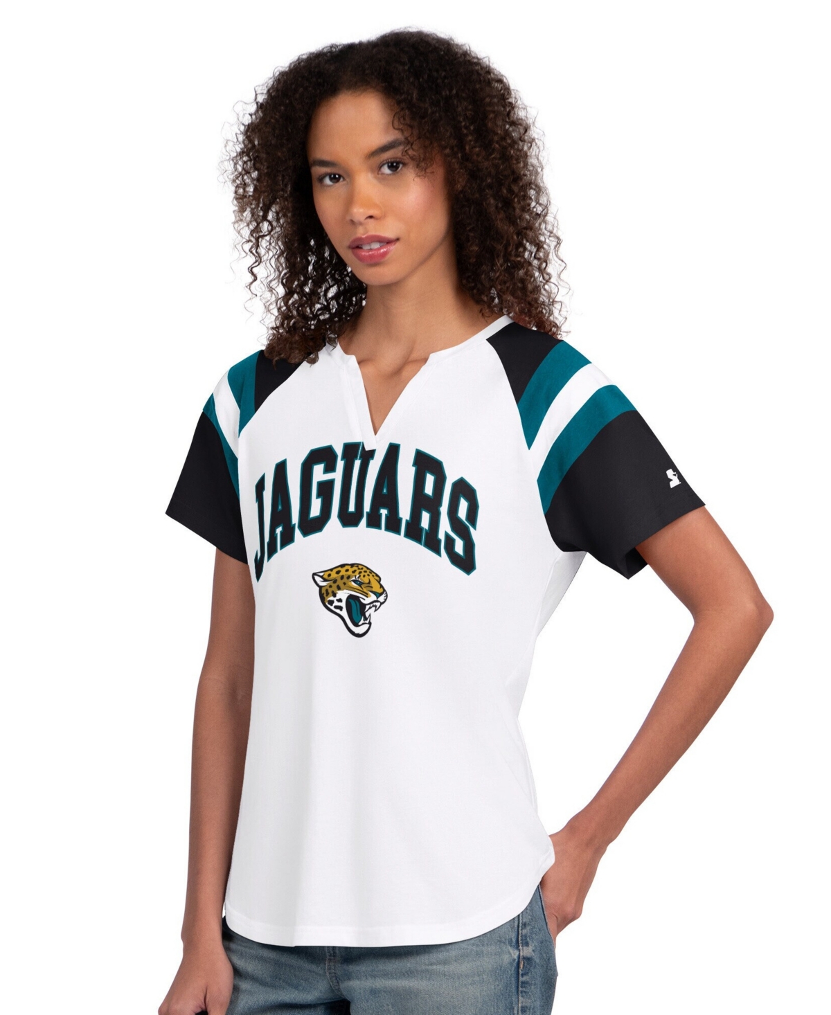 Click here for Starter Womens White Jacksonville Jaguars Game On... prices