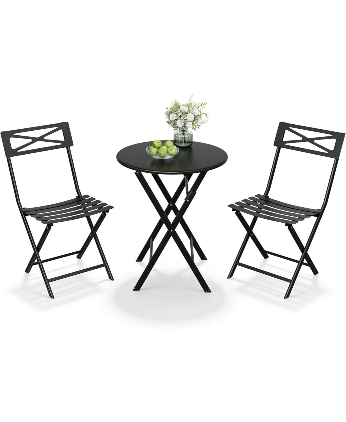 Click here for gaomon 3Pieces Bistro Set  Outdoor/Indoor Folding... prices