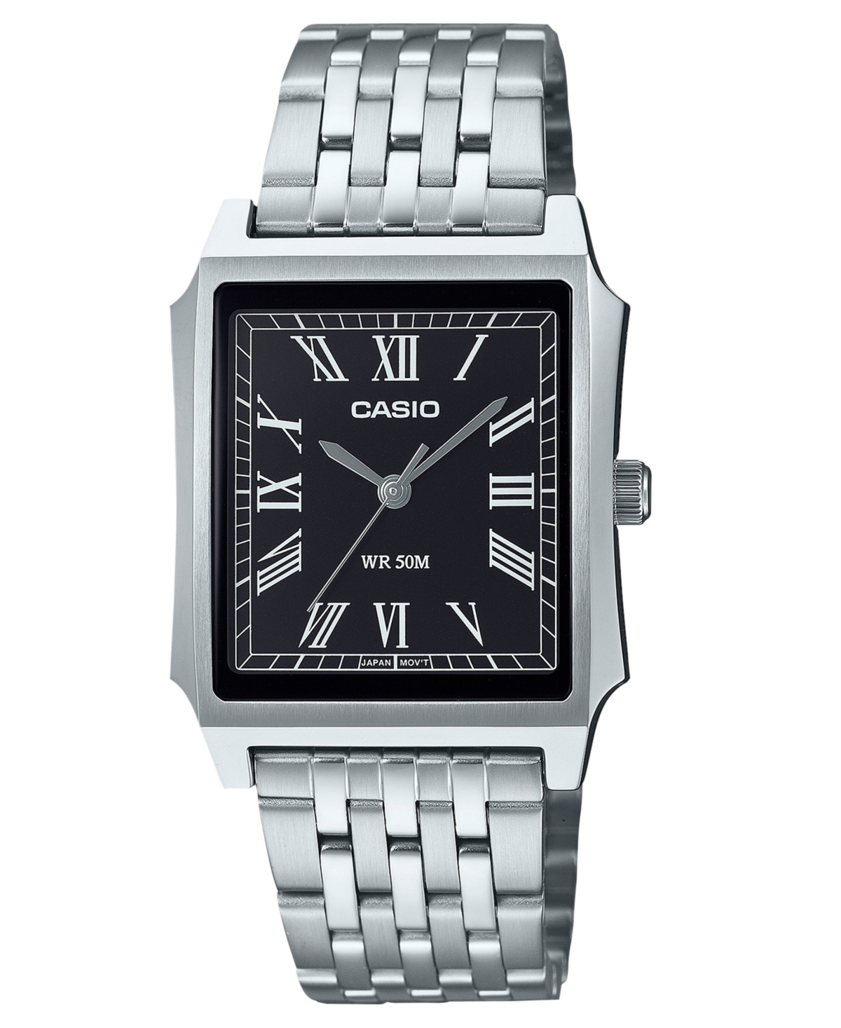 Click here for Casio Unisex Japanese Quartz Analog Silver-Tone St... prices