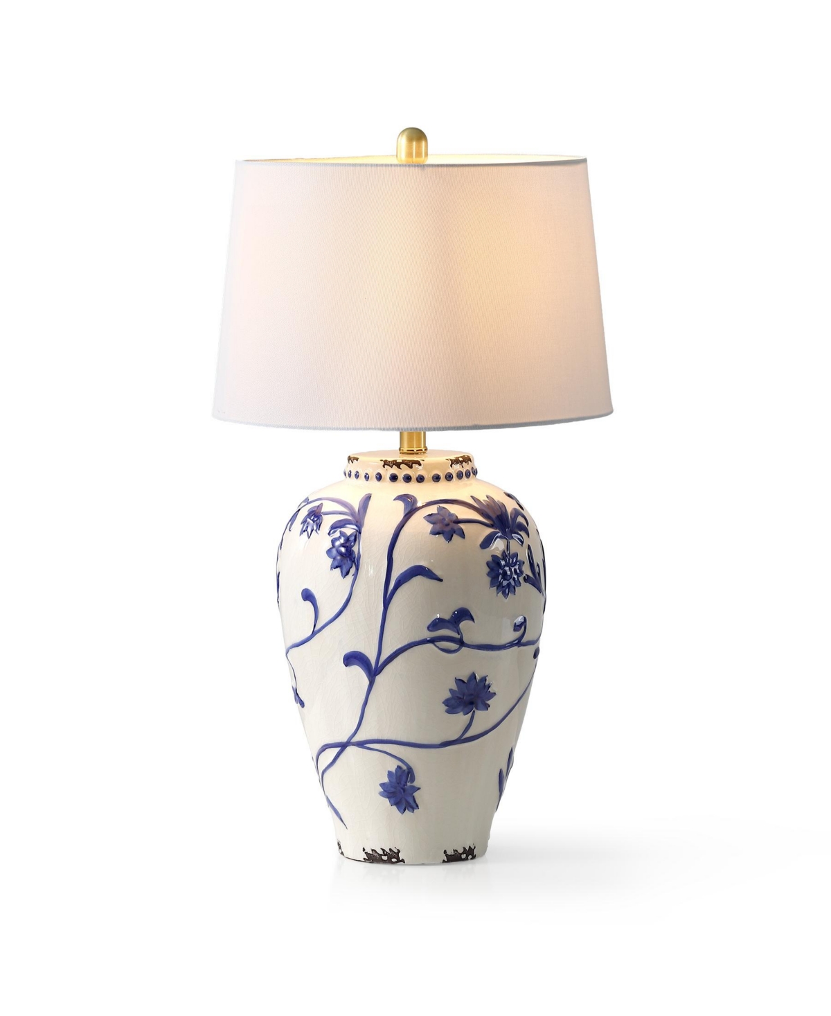 Click here for Tribesigns 27-Inch Table Lamp with Porcelain Ginge... prices