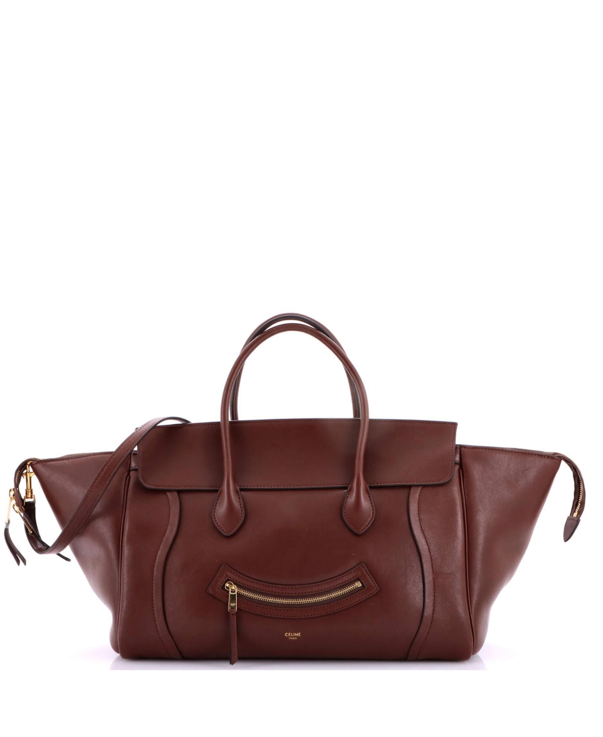 Click here for Pre-Owned Celine Medium Smiling New Luggage Bag Sm... prices