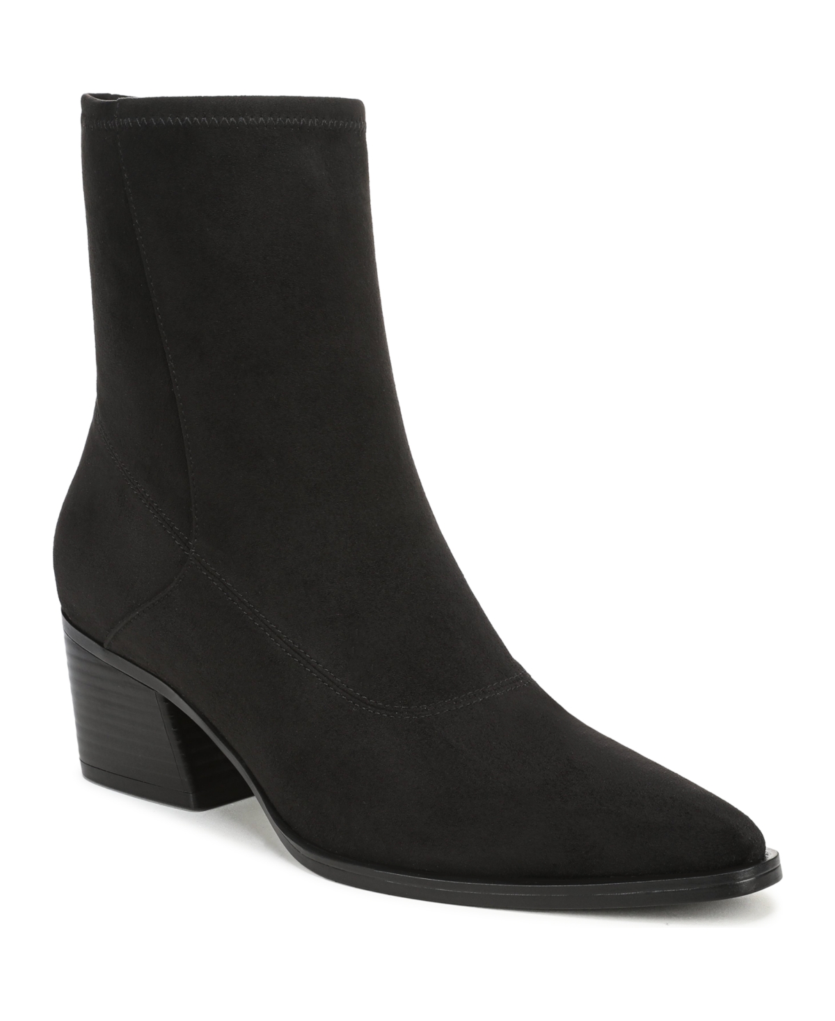 Click here for Naturalizer Womens Dean Zipper Short Boots - Black prices