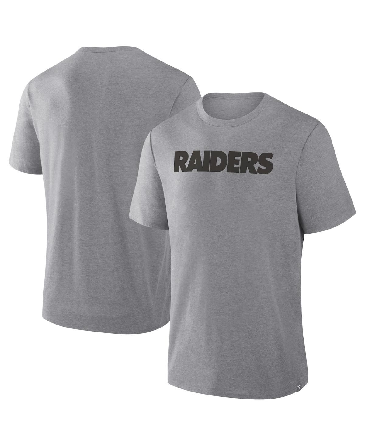 Click here for Fanatics Mens Heather Gray Las Vegas Raiders Pass... prices