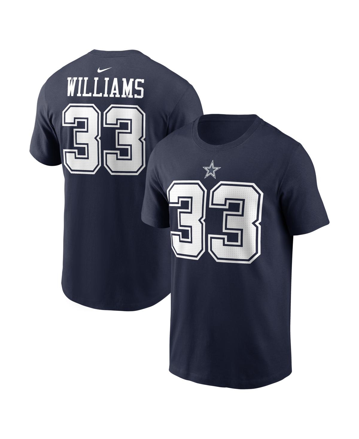 Click here for Nike Mens Javonte Williams Navy Dallas Cowboys Nam... prices