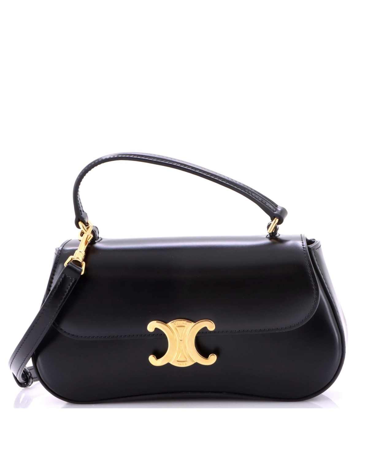 Click here for Pre-Owned Celine Teen Lola Triomphe Top Handle Bag... prices