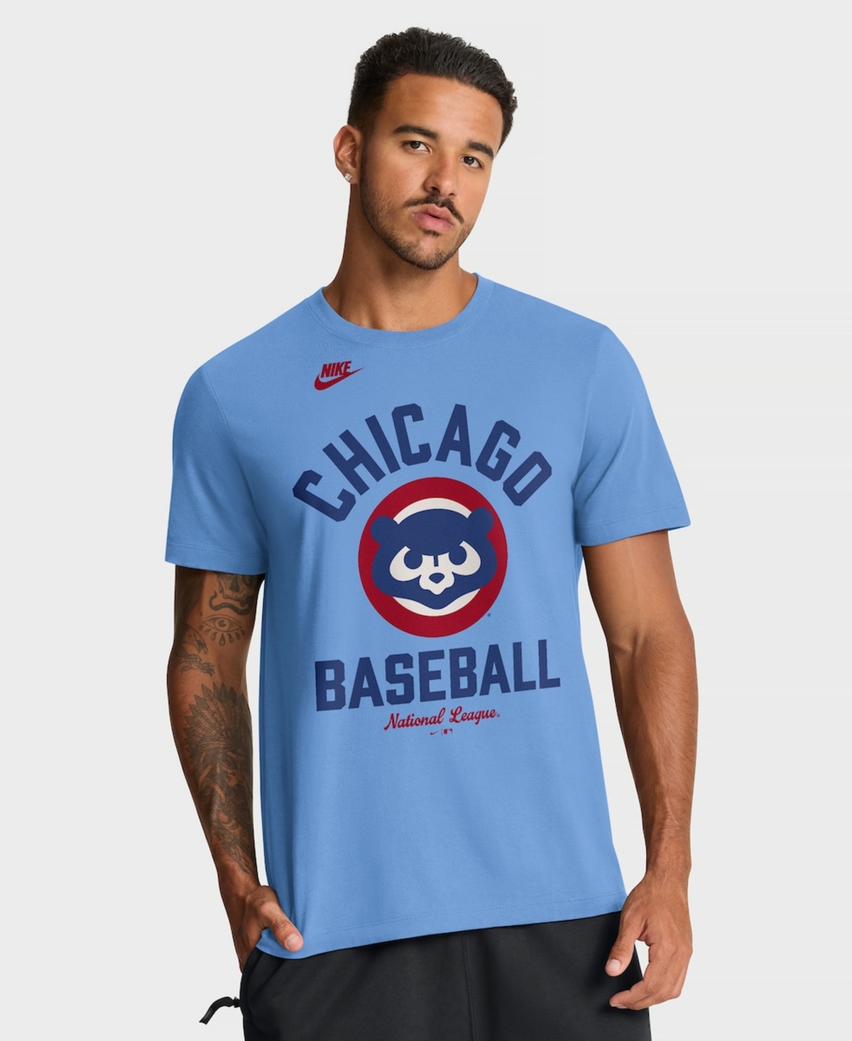 Click here for Nike Mens Light Blue Chicago Cubs Cooperstown Coll... prices