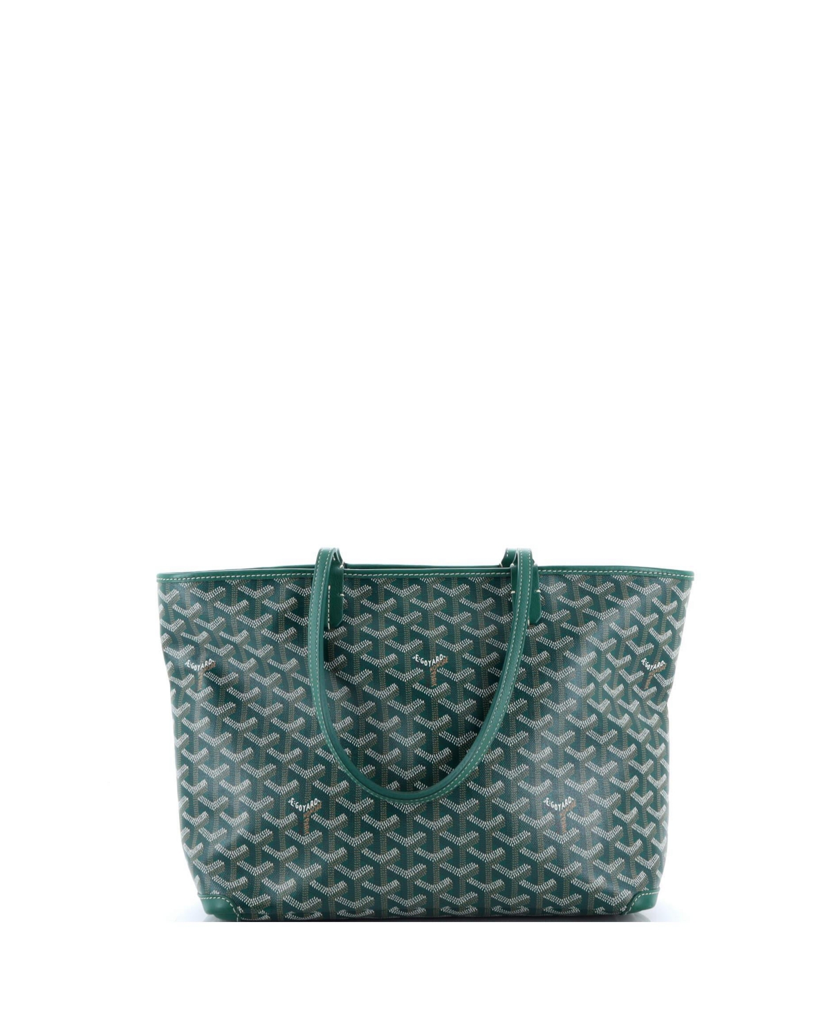 Click here for Pre-Owned Goyard Pm Artois Tote Coated Canvas - Gr... prices