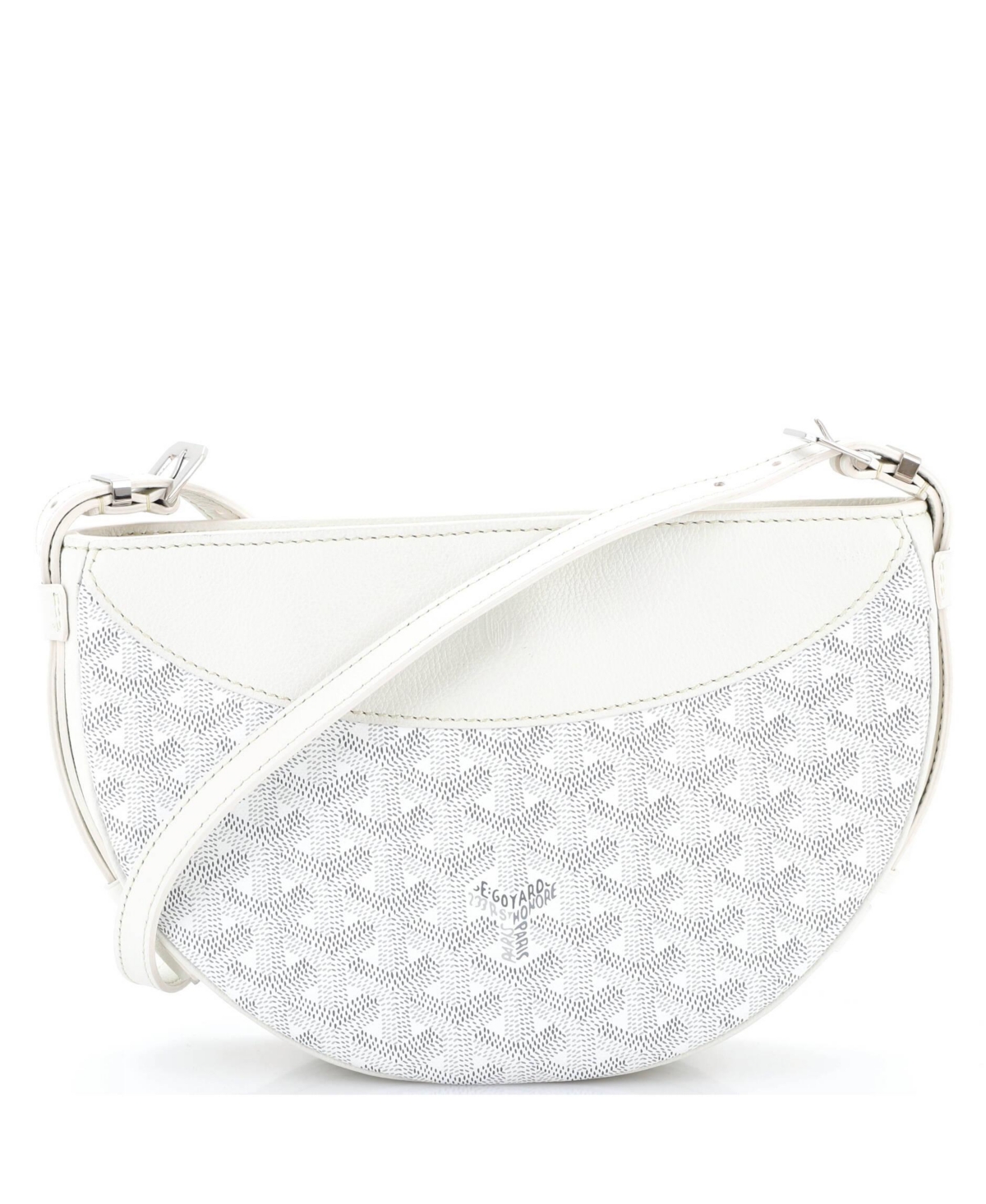 Click here for Pre-Owned Goyard Hirondelle Shoulder Bag Coated Ca... prices