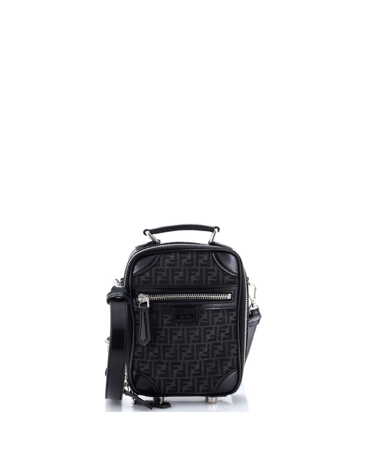 Click here for Pre-Owned Fendi Mini Trolley Crossbody Bag Fabric... prices
