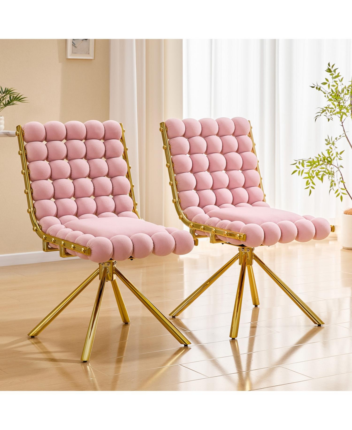 Click here for Rainsken Modern Dining Chairs Set of 2  Velvet Din... prices