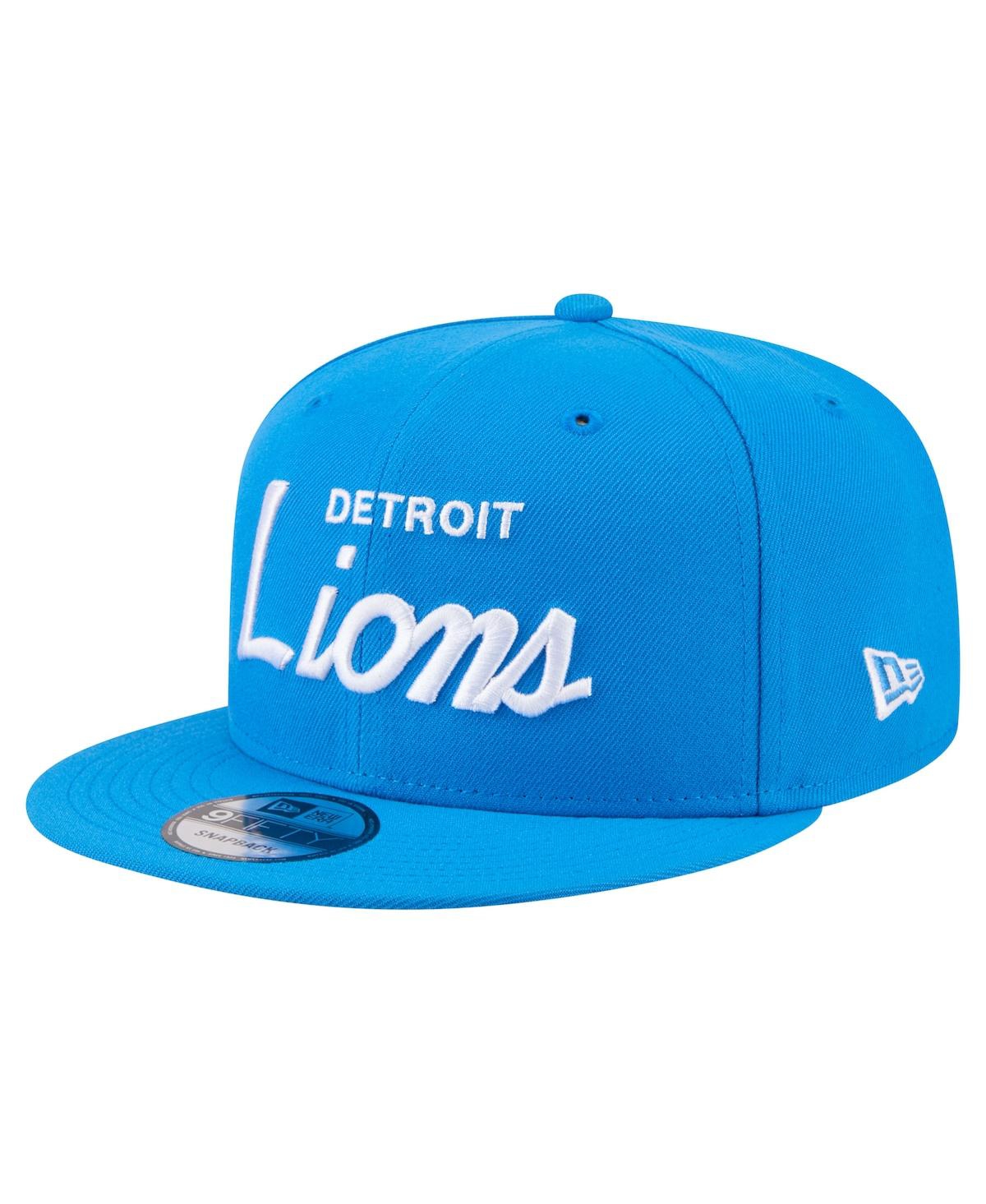 Click here for New Era Mens Blue Detroit Lions Core Team Script 9... prices