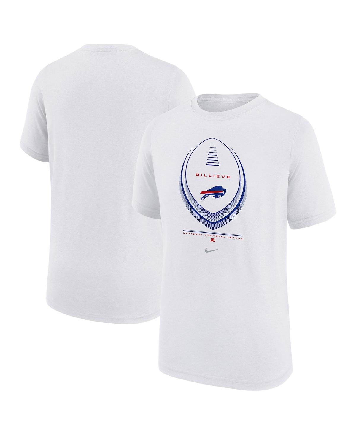 Click here for Nike Big Boys and Girls White Buffalo Bills Icon L... prices