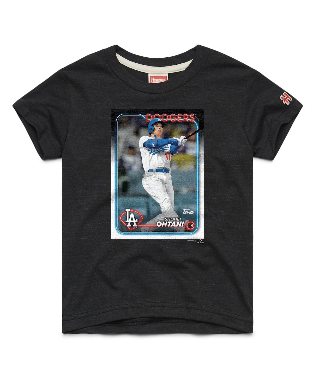 Click here for Homage Big Boys and Girls Shohei Ohtani Charcoal L... prices