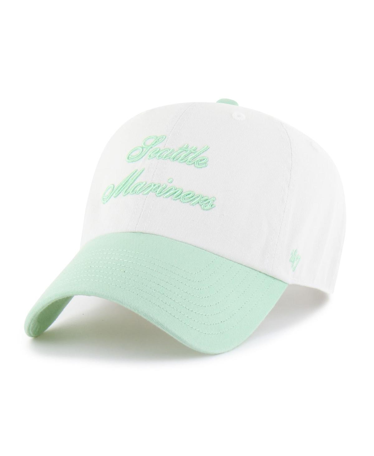 Click here for 47 Brand Womens White/Green Seattle Mariners Gelat... prices