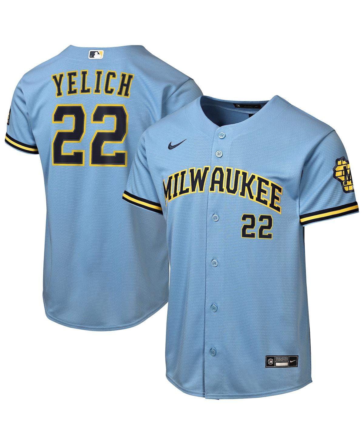 Click here for Nike Big Boys and Girls Christian Yelich Powder Bl... prices
