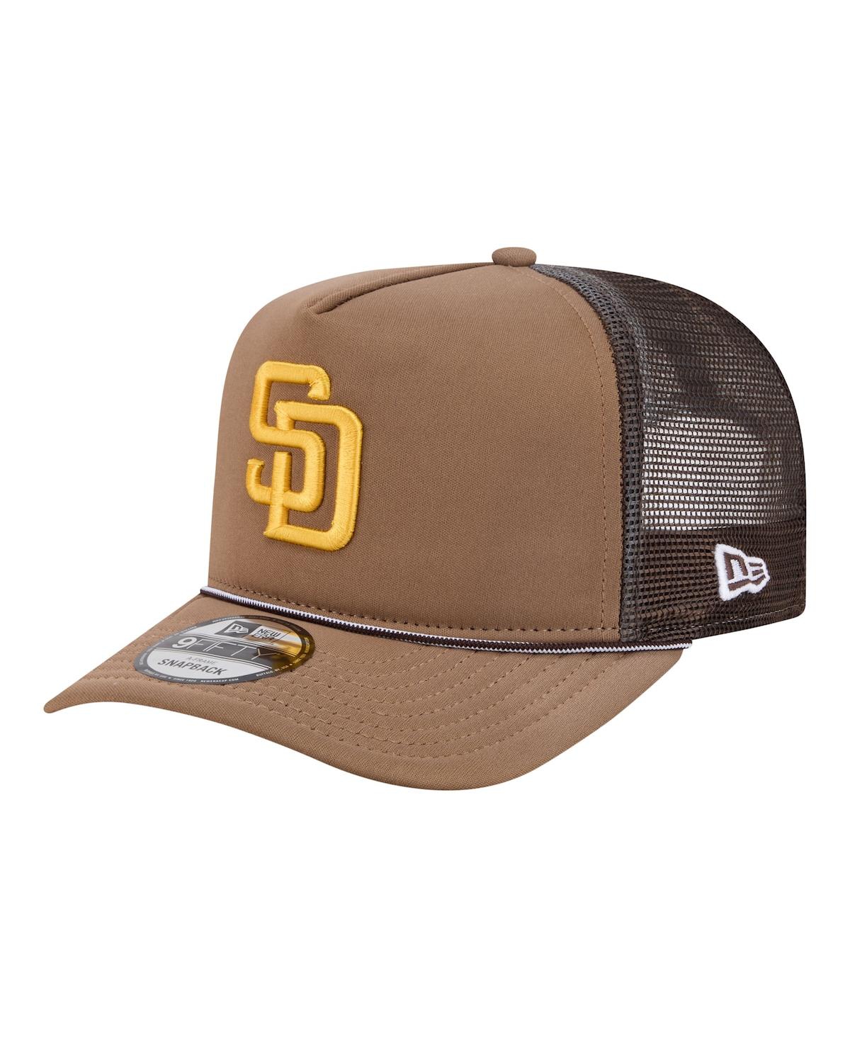 Click here for New Era Mens Brown San Diego Padres Worn A-Frame 9... prices