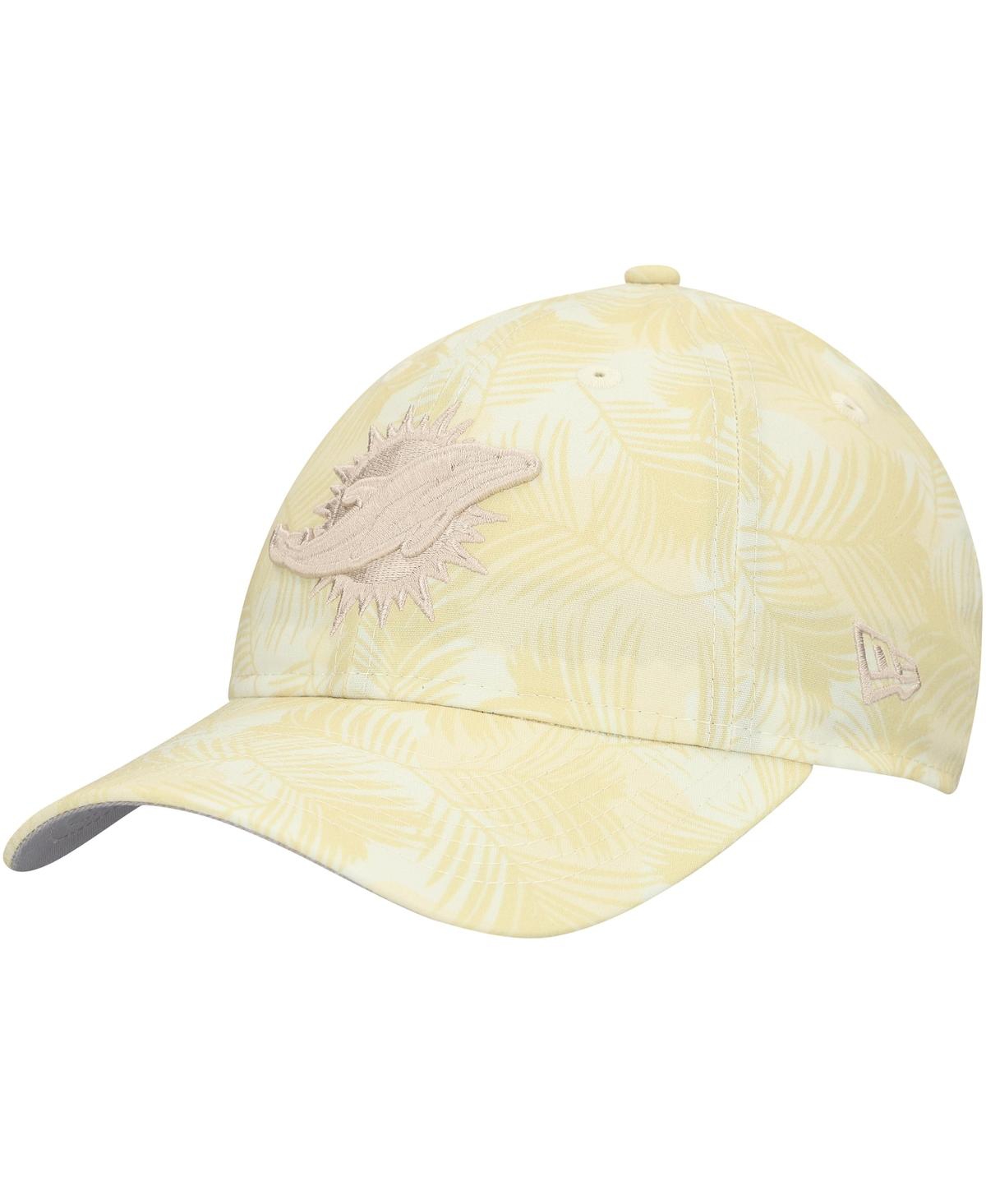Click here for New Era Womens Cream Miami Dolphins Frond 9TWENTY... prices