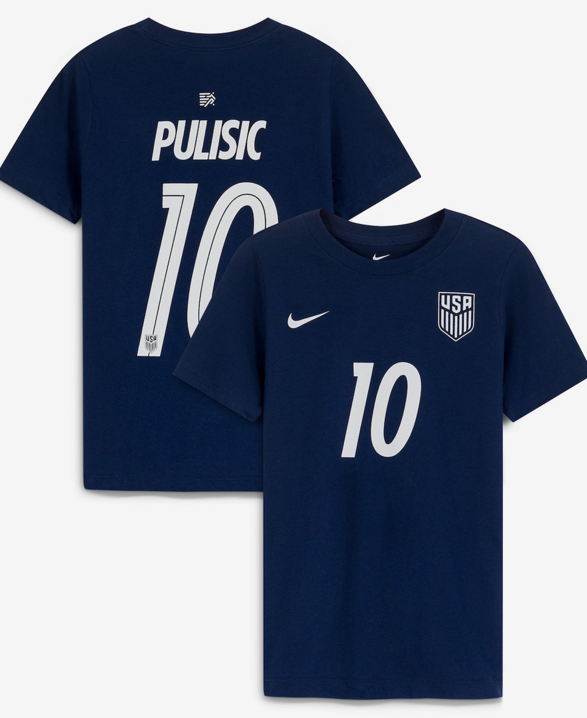 Click here for Nike Big Boys and Girls Christian Pulisic Navy Usm... prices