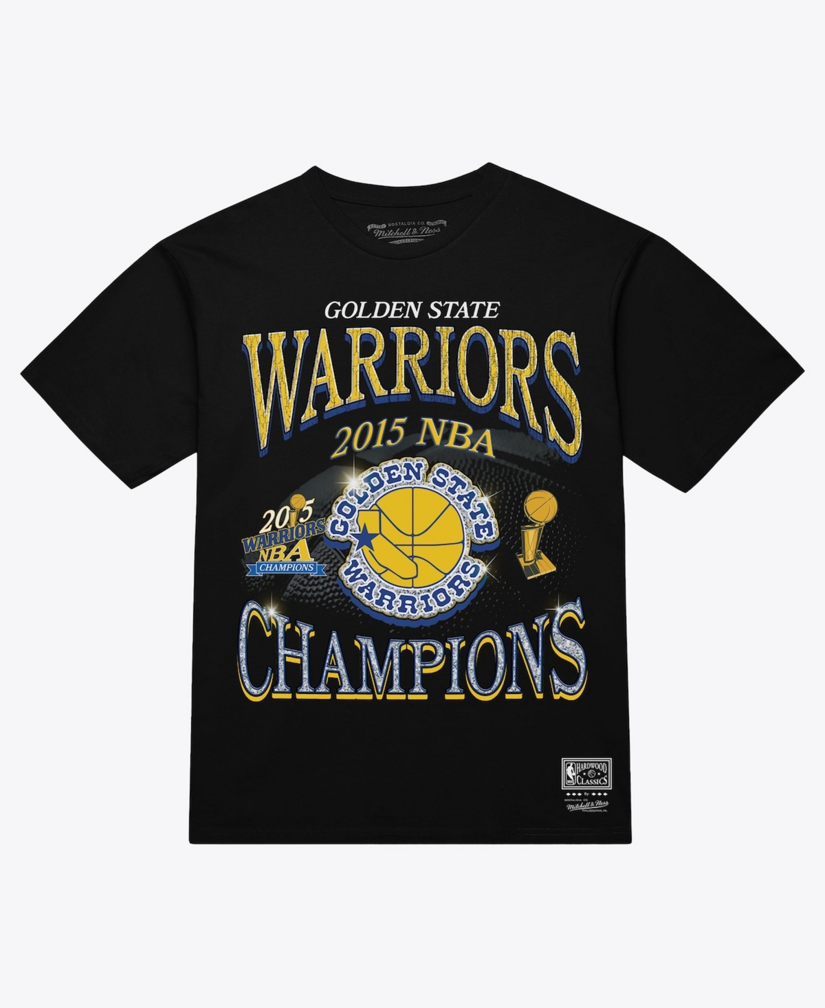 Click here for Mitchell & Ness Mens Black Golden State Warriors C... prices
