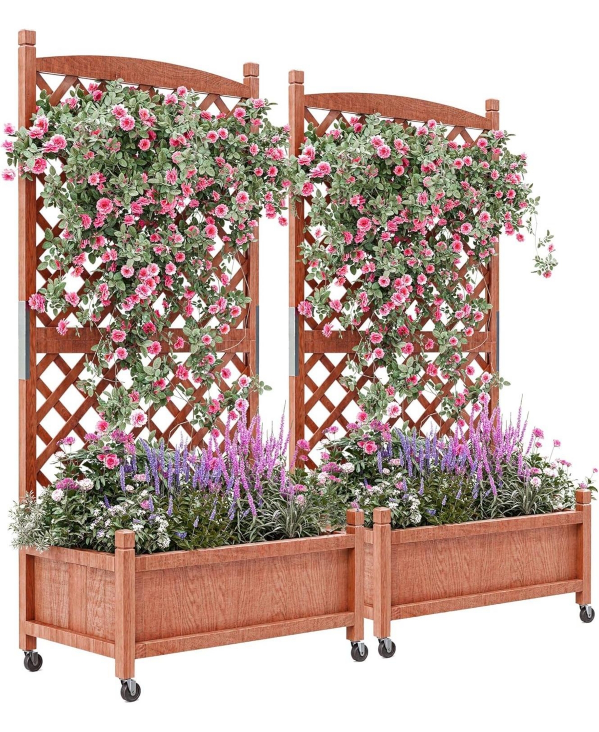 Click here for Xo 29.5 Wooden Raised Garden Bed with Trellis and... prices