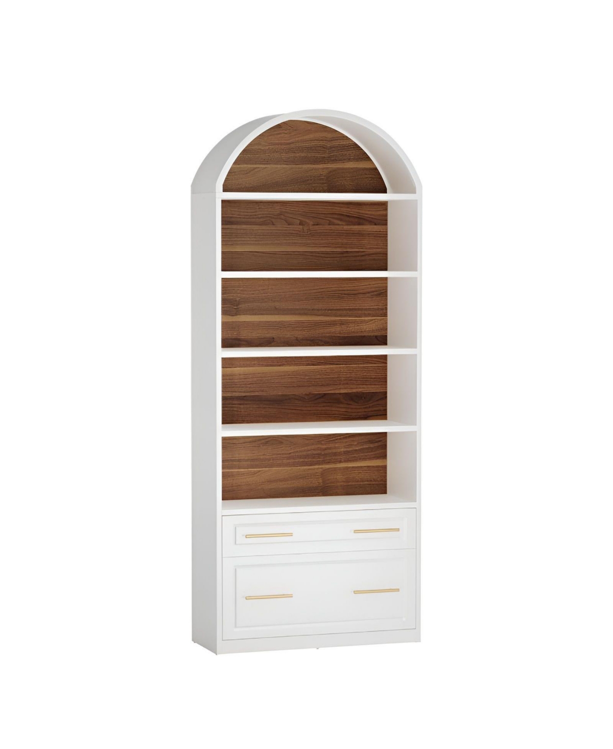 Click here for Slickblue 5 Tier Storage Bookshelf with File Drawe... prices