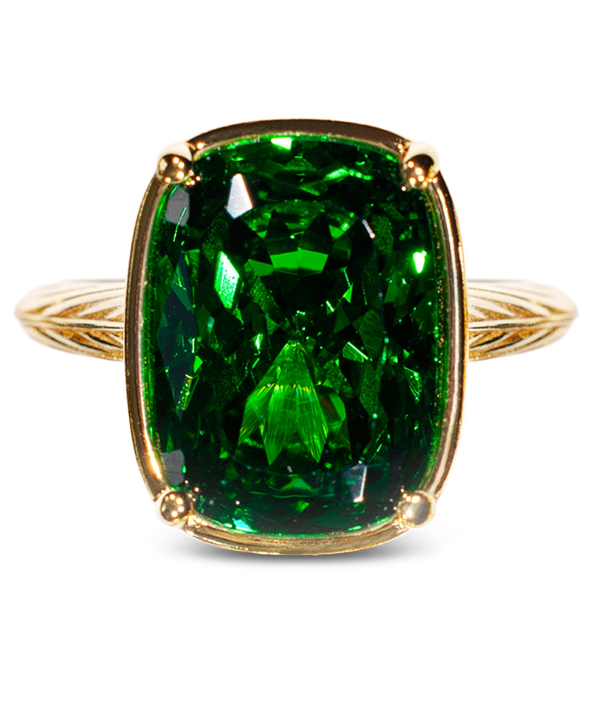 Click here for Sterling Forever Elongated Cushion Emerald Cubic Z... prices