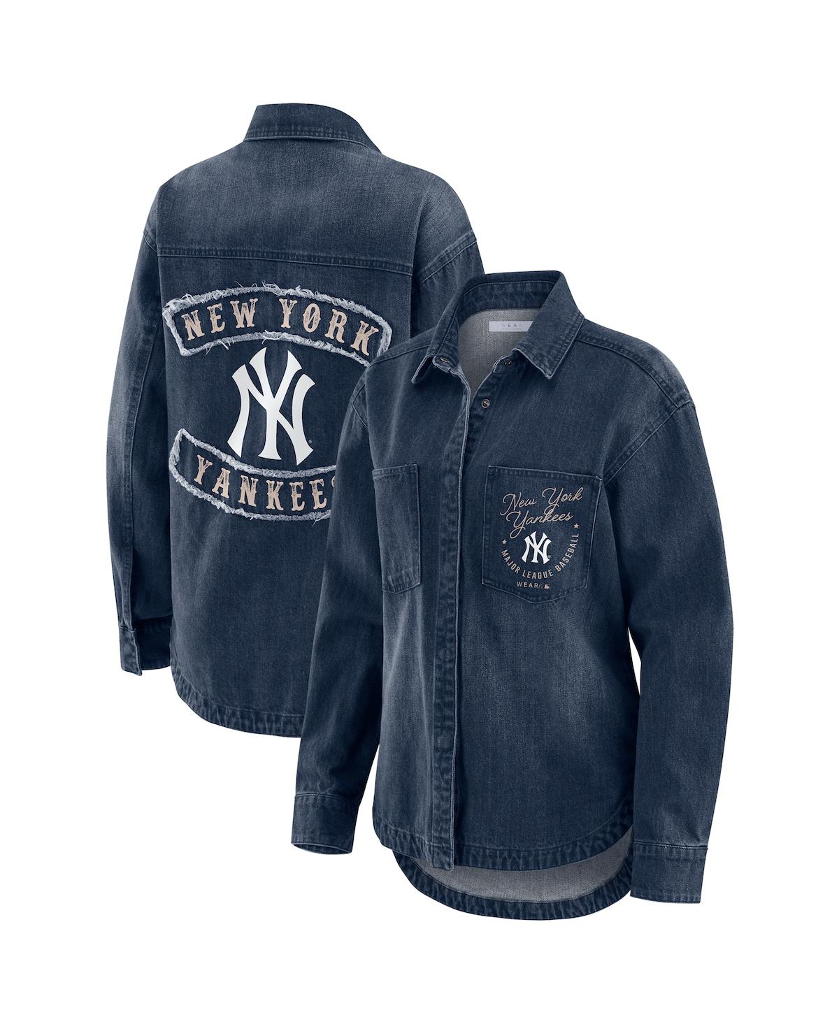 Click here for Wear by Erin Andrews Womens Denim New York Yankees... prices