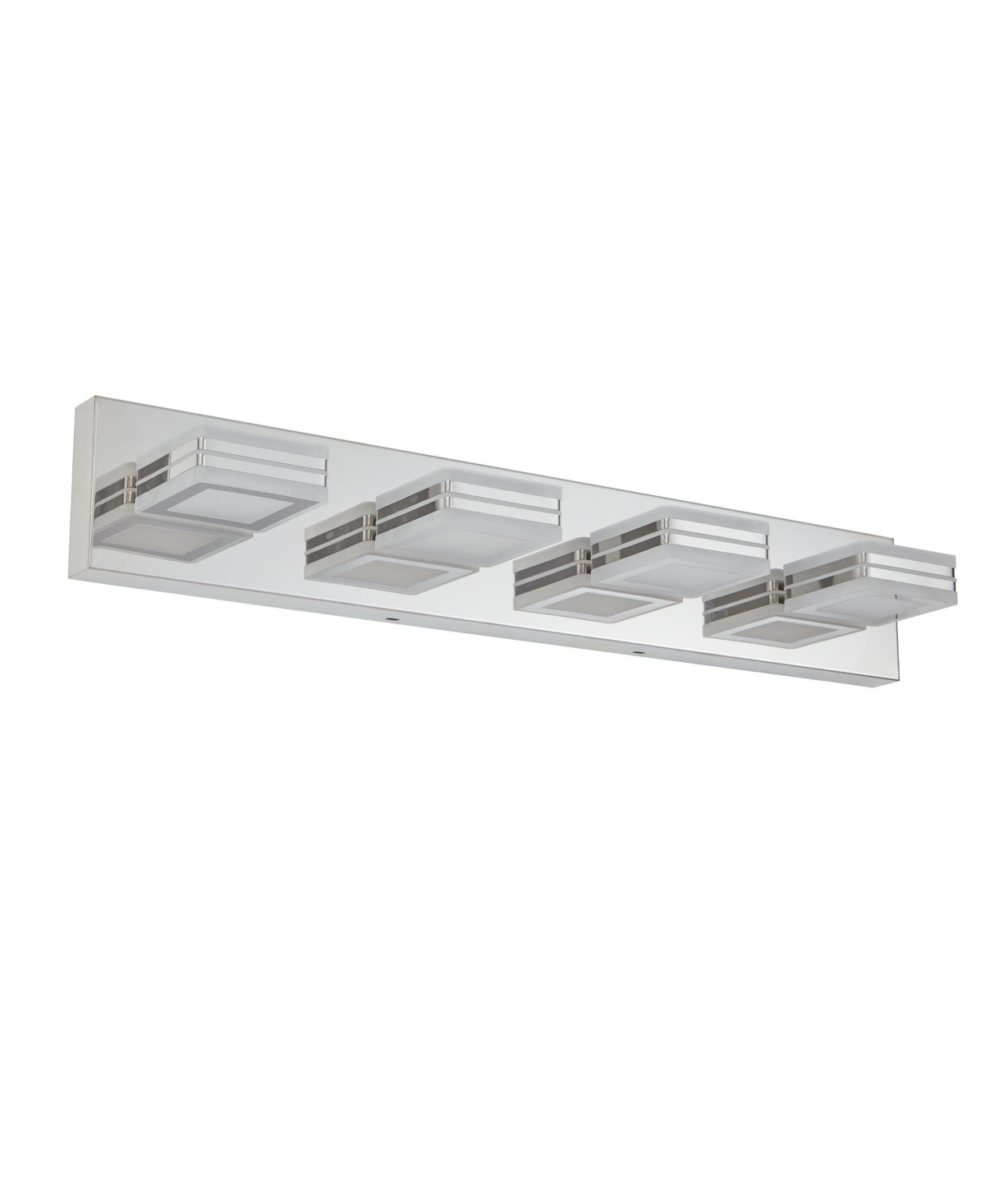 Click here for Busdays 26 Inch Modern 4 Light Led Vanity Light Sq... prices