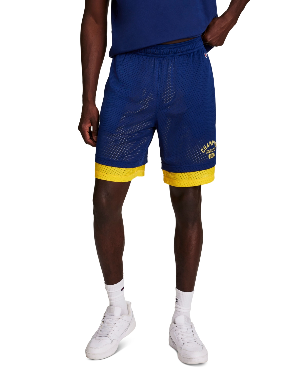 Click here for Champion Mens Double Layer Athletics Graphic Short... prices