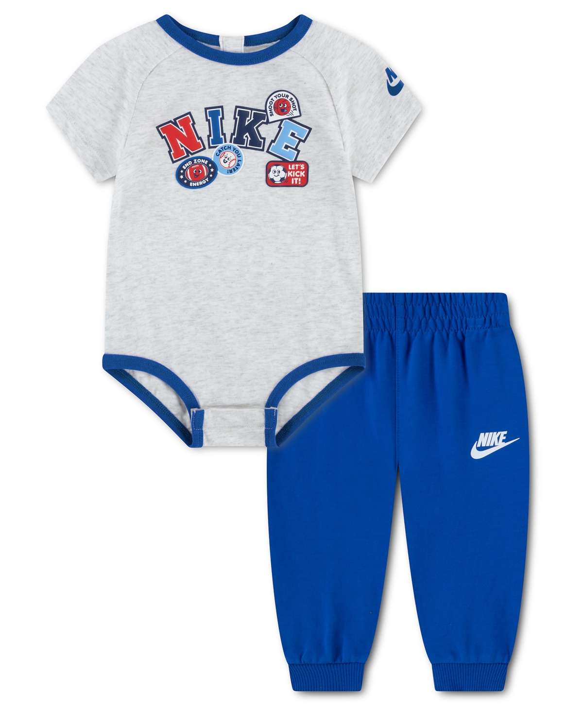 Click here for Nike Baby Boys Graphic Bodysuit and Jogger Pants... prices