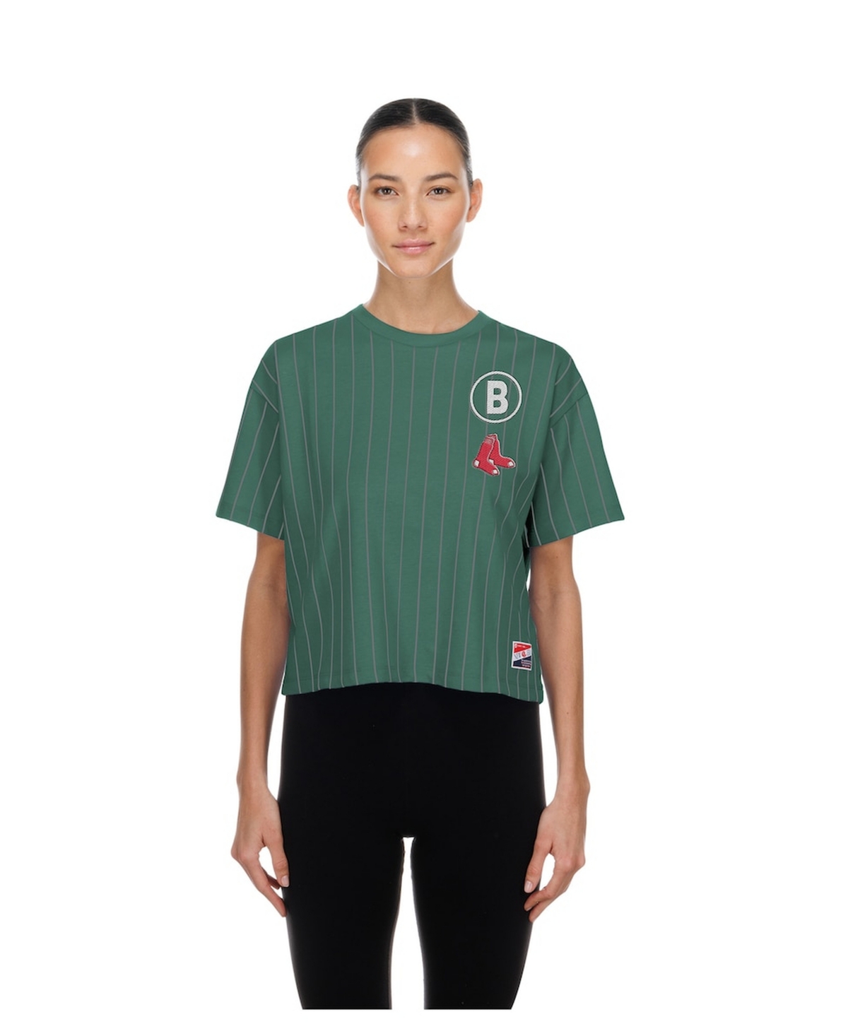 Click here for New Era Womens Green Boston Red Sox City Connect T... prices