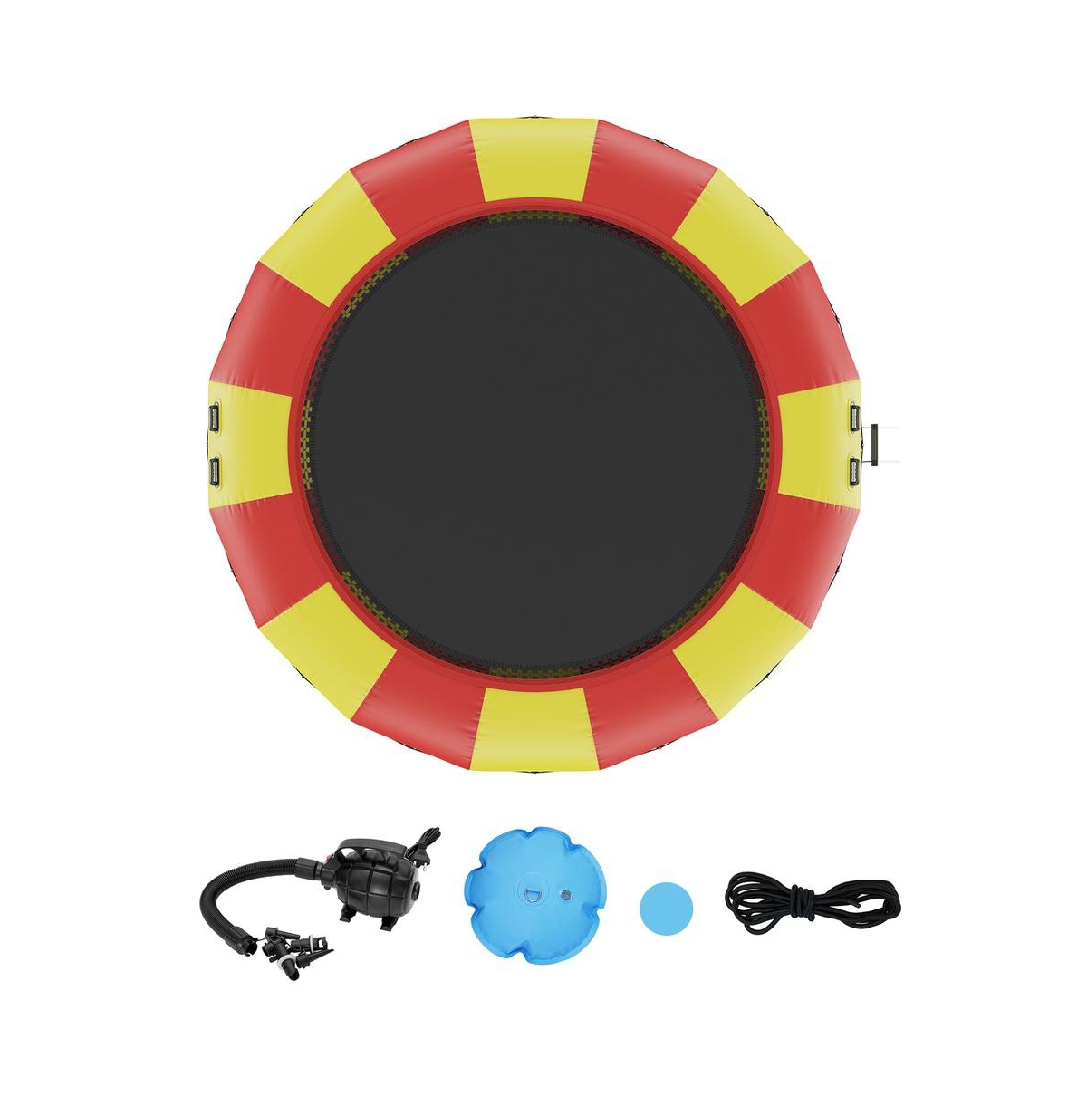 Click here for Ruie 17 ft Inflatable Water Trampoline Bouncer for... prices