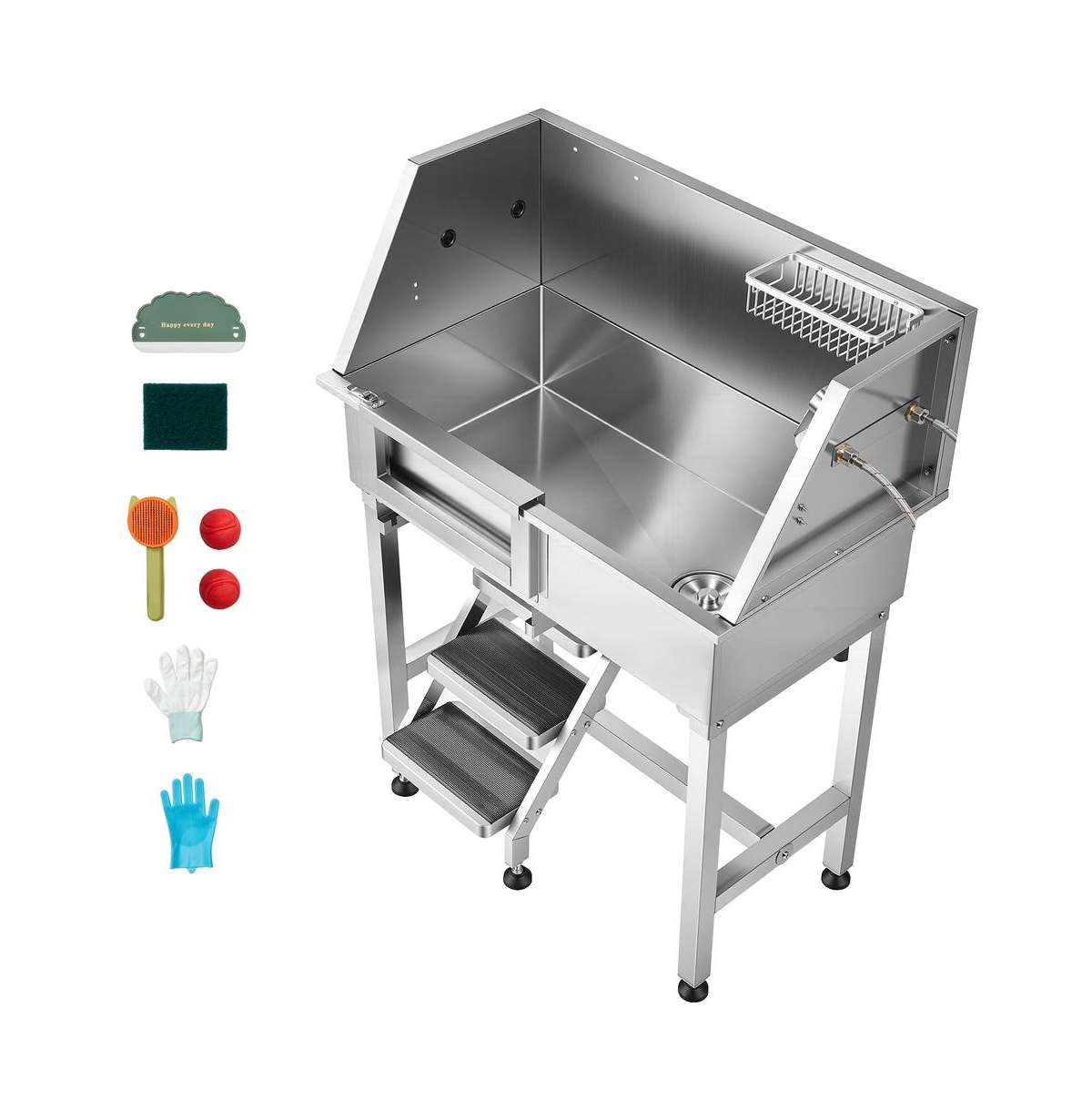 Click here for Ruie 34 inch Stainless Steel Dog Grooming Bathtub... prices