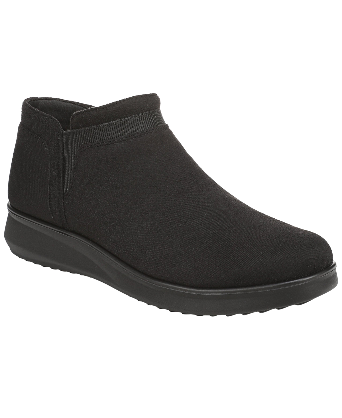 Click here for LifeStride Womens Flynn Zipper Booties - Black Mic... prices