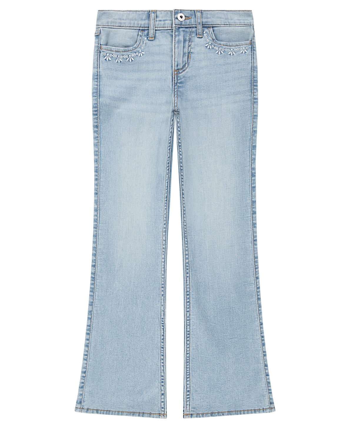 Click here for abercrombie kids Girls 5-16 Eyelet Bootcut Jeans -... prices