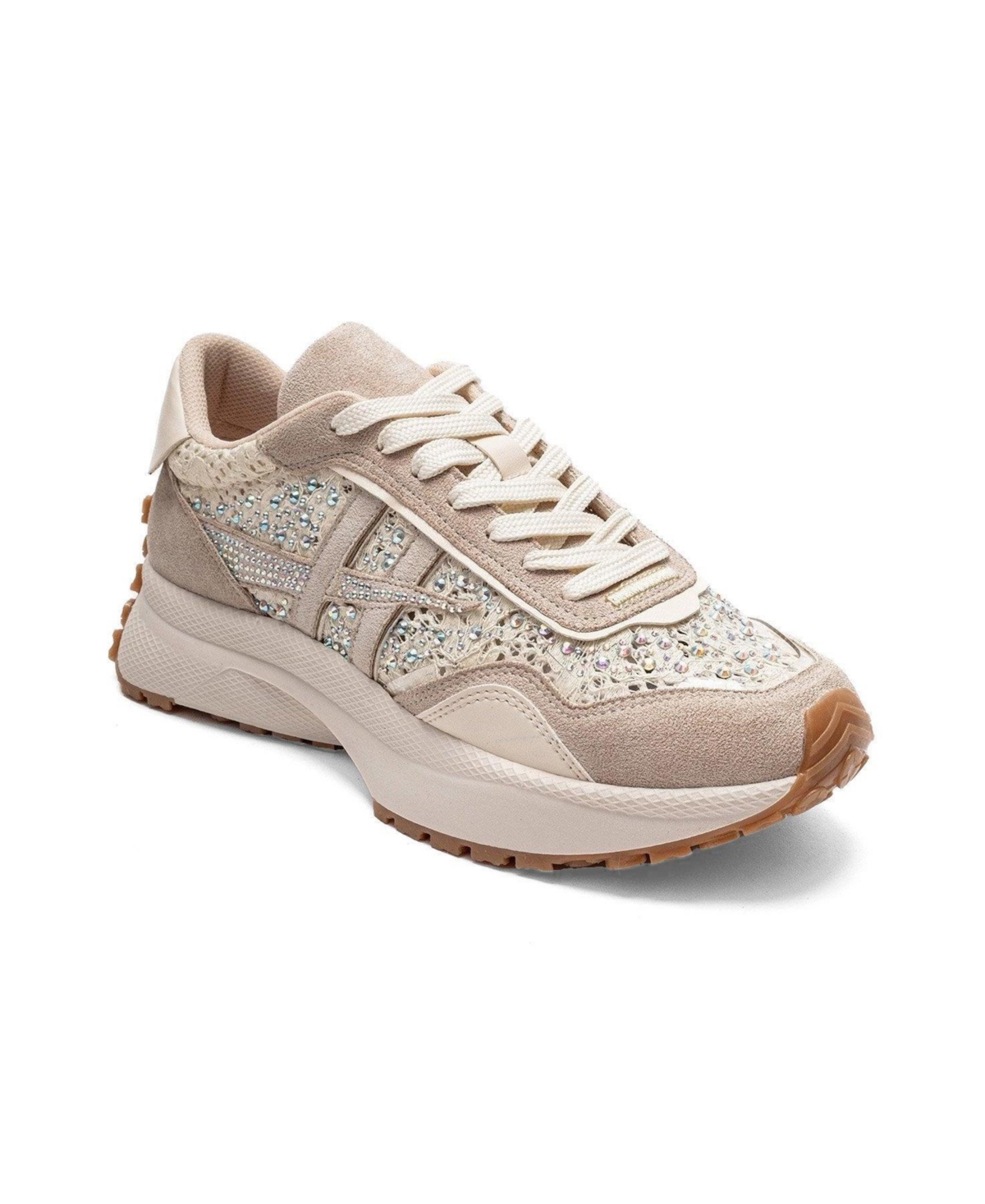 Click here for Prologue Shoes Womens Sorell Casual Sneaker - Beig... prices