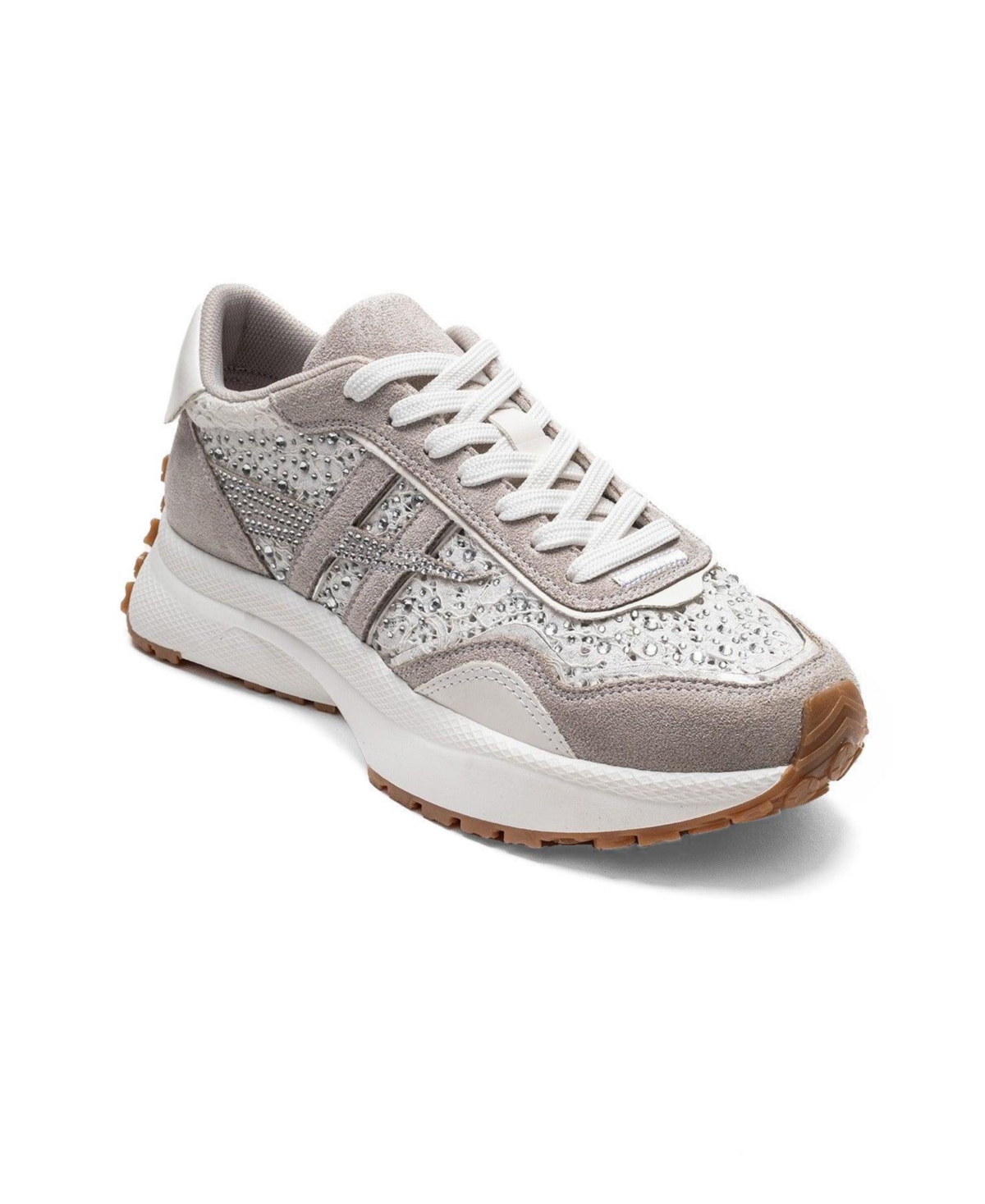 Click here for Prologue Shoes Womens Sorell Casual Sneaker - Whit... prices