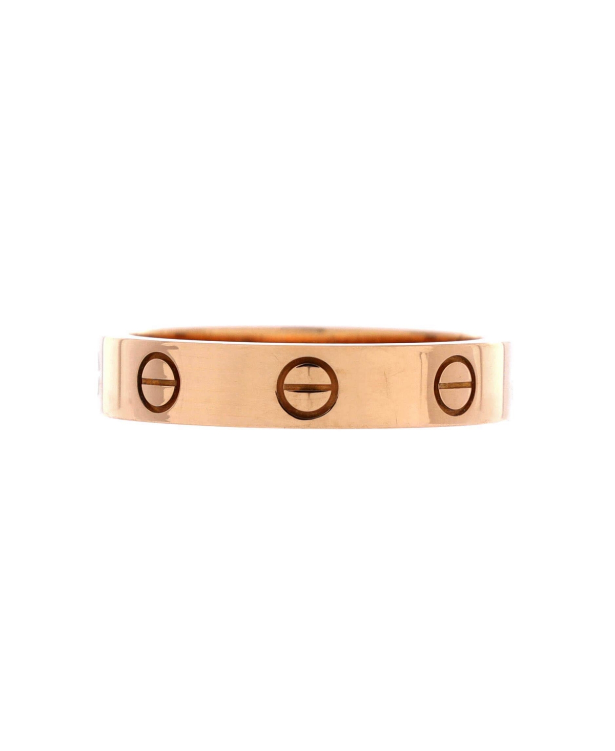 Click here for Pre-Owned Cartier Love Wedding Band 1 Diamond Ring... prices