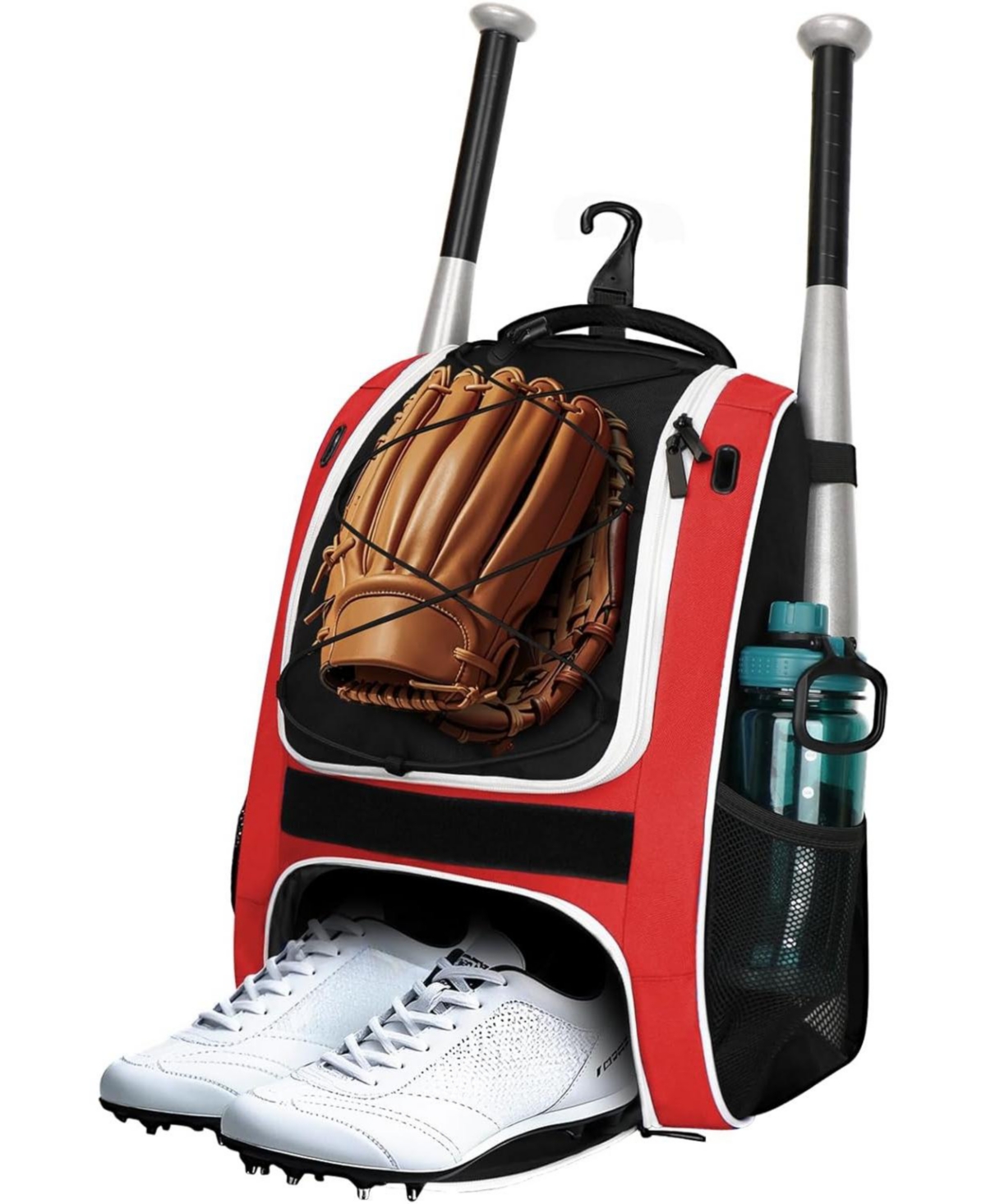 Click here for Furlihong Youth Baseball Bag - Bat Backpack with F... prices