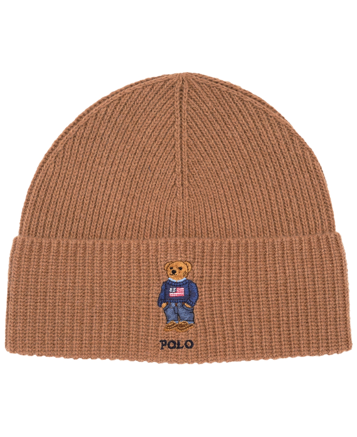 Click here for Polo Ralph Lauren Mens Solid Flag Bear Beanie Hat... prices
