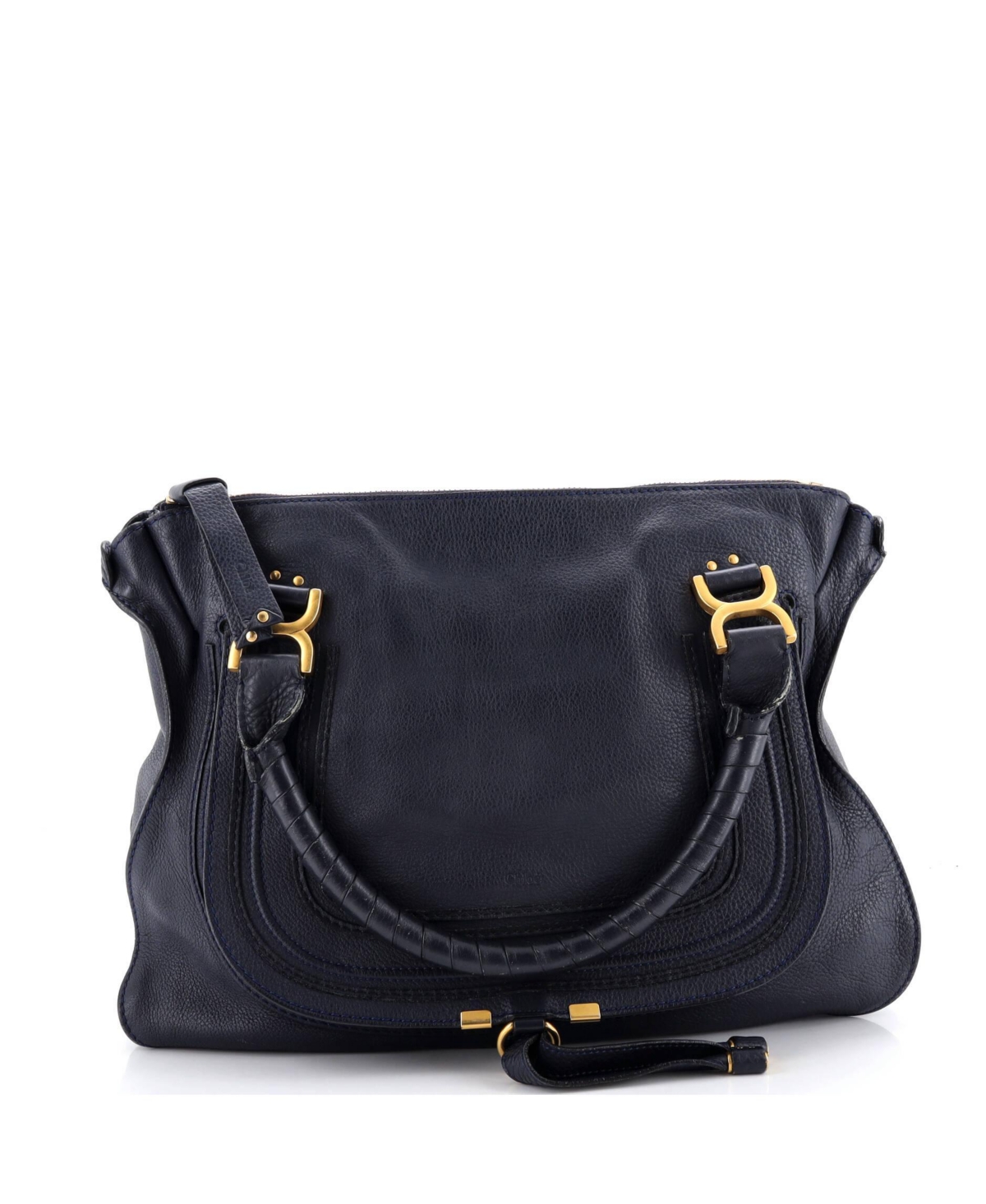 Click here for Pre-Owned Chloe Large Marcie Shoulder Bag Leather... prices