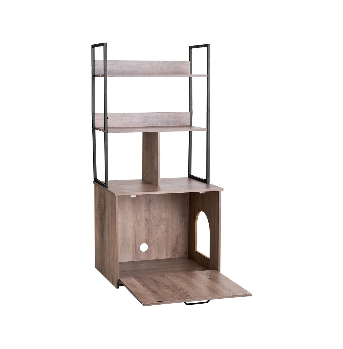 Click here for Ruie 23.6 in Cat Litter Box Enclosure Cabinet with... prices