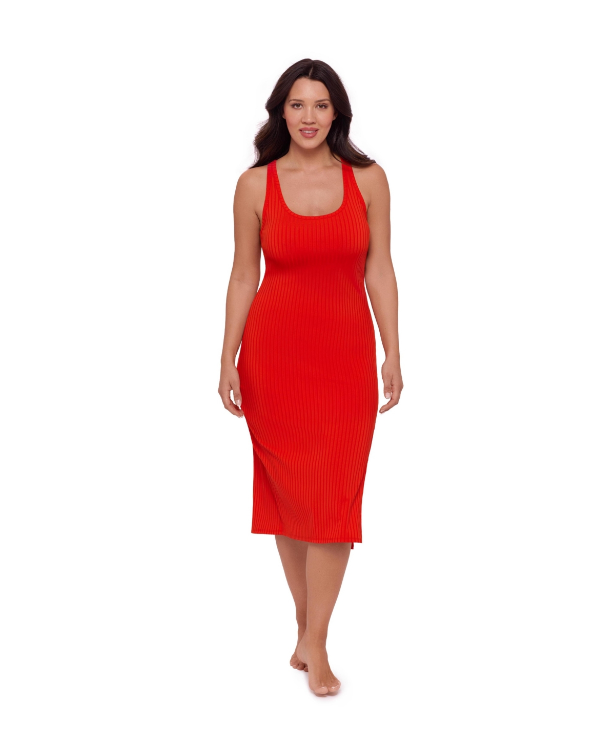 Click here for S3 Apparel Womens Rib Swimsuit Coverup Dress - Sca... prices