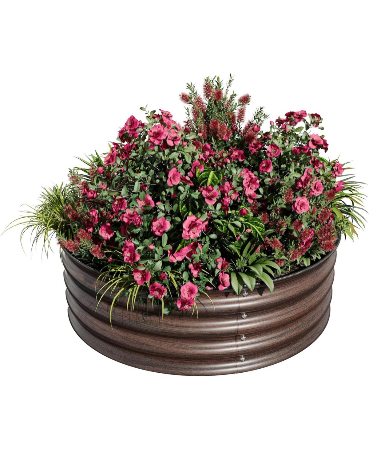 Click here for Xo Round Metal Raised Garden Bed 2x1 ft  Galvanize... prices