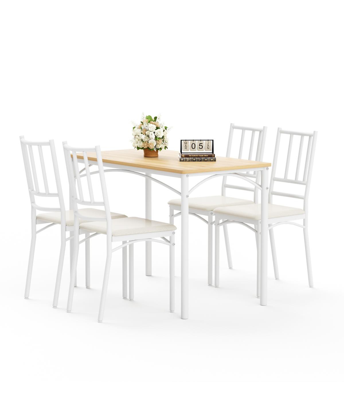Click here for Streamdale Furniture Industrial Dining Table Set w... prices