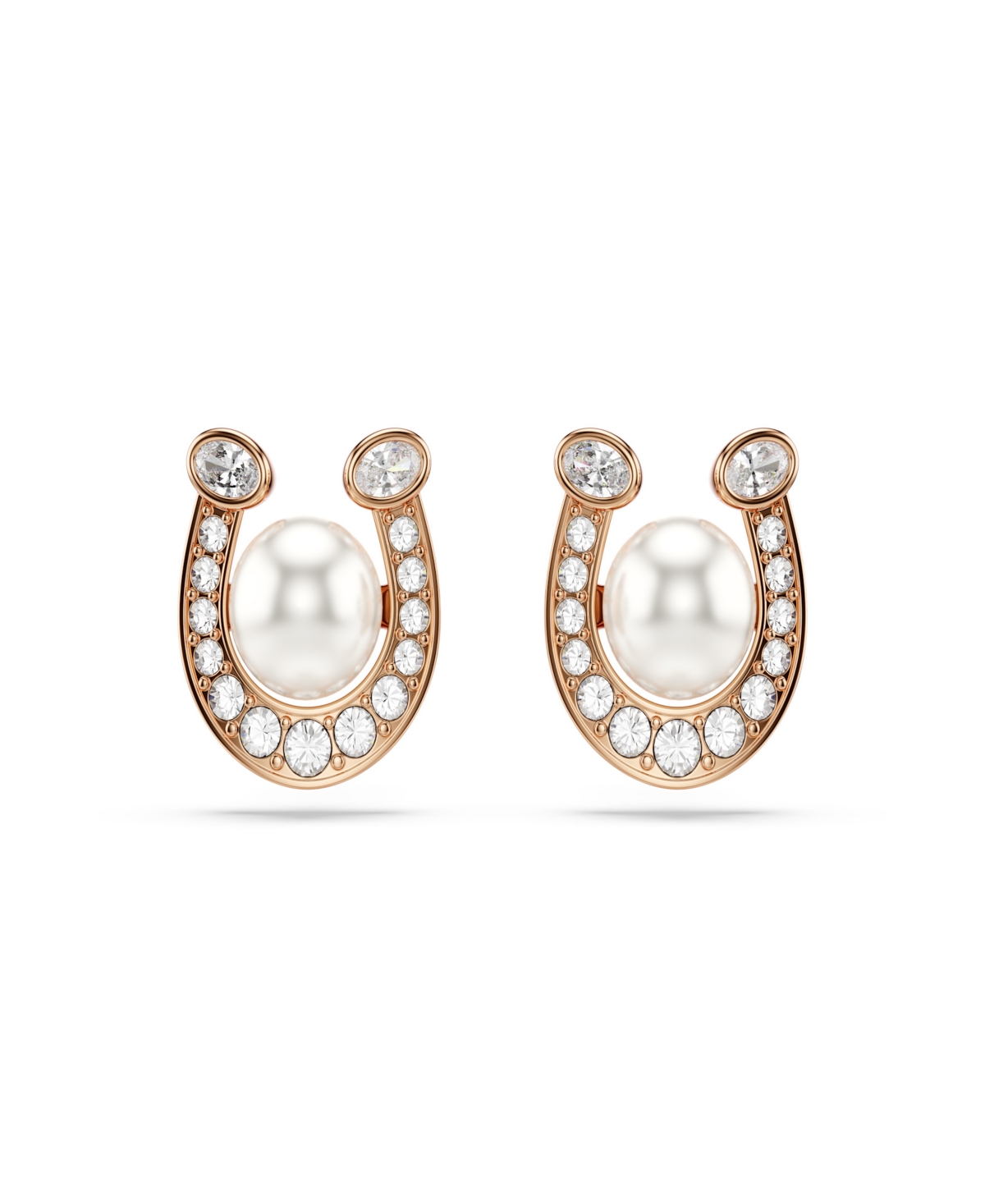 Click here for Swarovski Rose Gold-Tone Plated Symbolica Stud Ear... prices